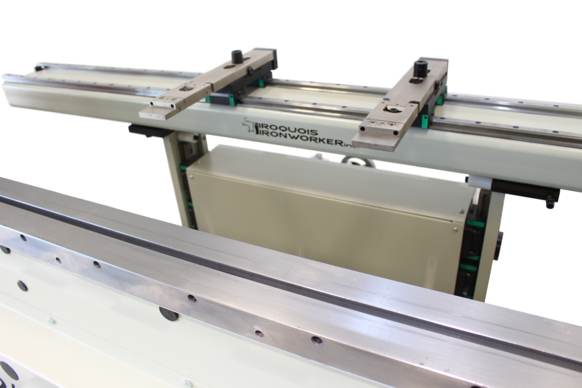 48" Heavy Duty CNC Backgauge - Iroquois Ironworker, Inc.