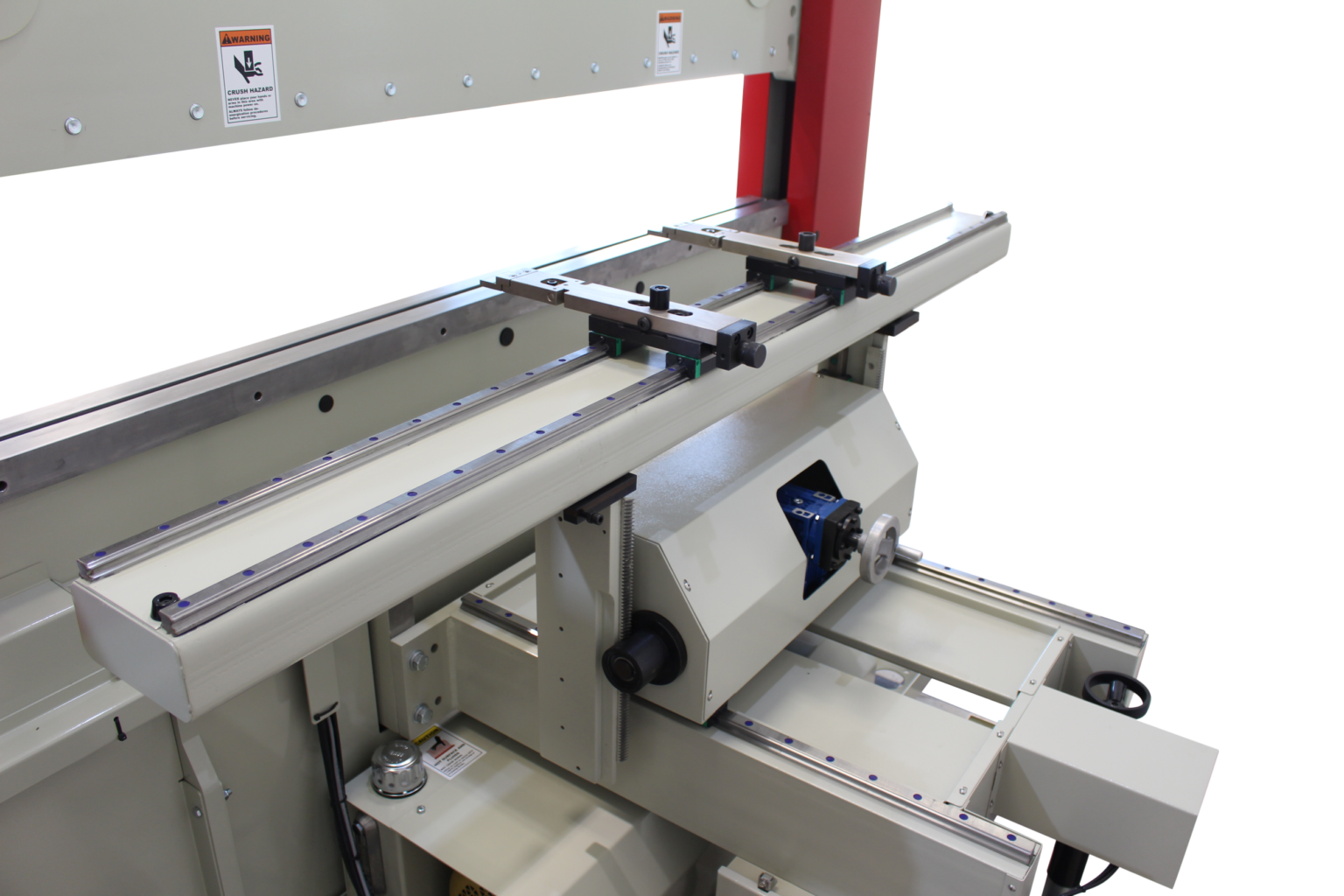 96" Heavy Duty CNC Backgauge - Iroquois Ironworker, Inc.